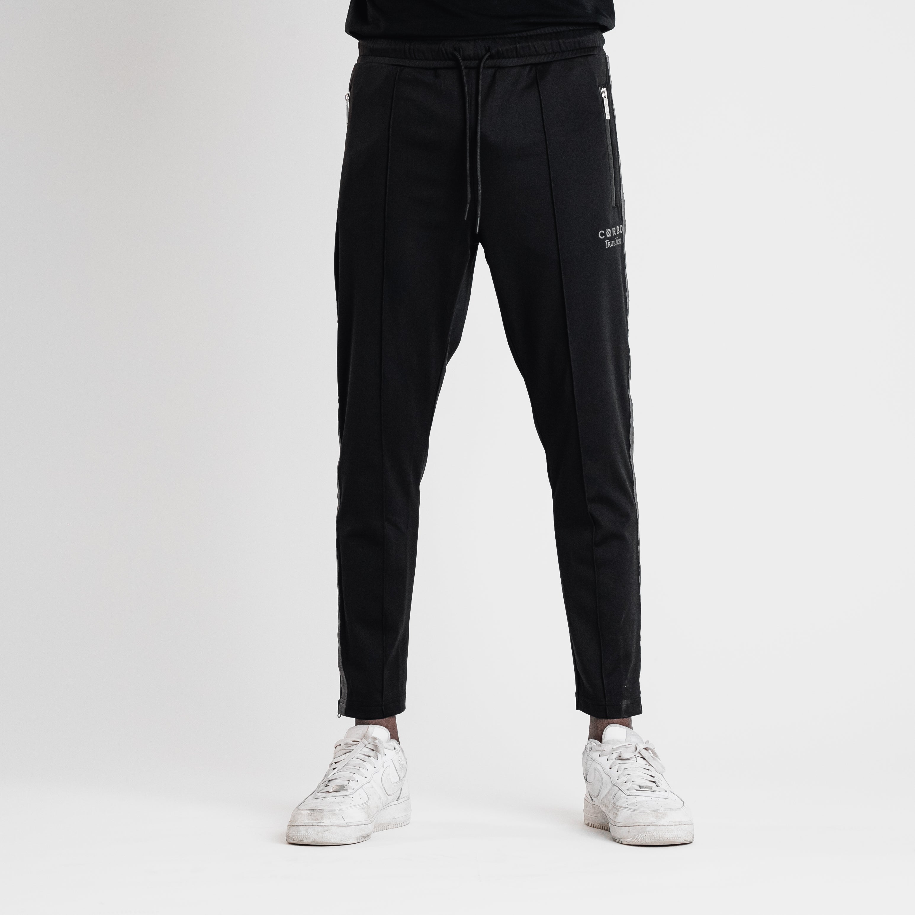 CORBO x TrueYou Signature Trackpants Black – Corbo Apparel GmbH